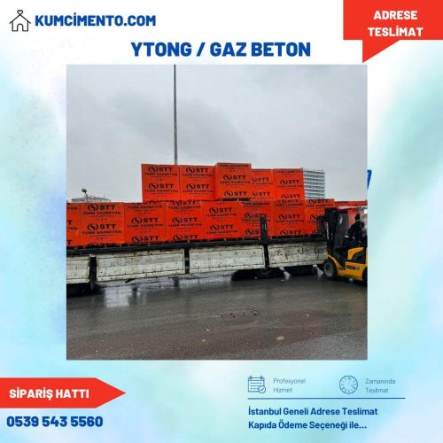 Gazbeton Ytong Satış Firması - KUM ÇİMENTO FİRMASI